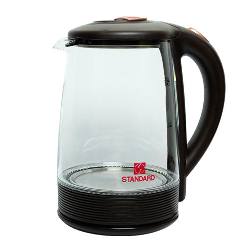 STANDARD Electric Kettle SEK 2.0LG Glass with LED Lights 2L – Fair N Square